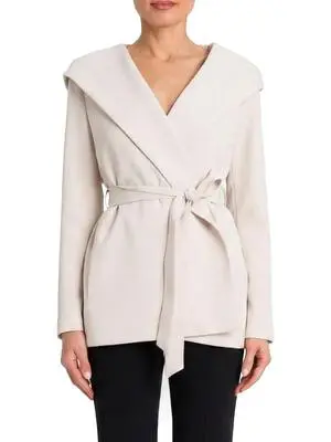 TWINSET Belted Jacket - Yellow Cream