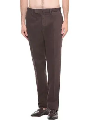 Incotex Straight Leg Trousers Brown