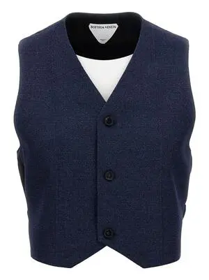 Bottega Veneta Gilet - Blue