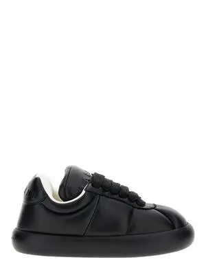 Marni Puffy Low-top Lace-up Sneakers - Black