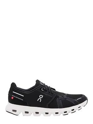 On Cloud Lace Up Sneakers - Black