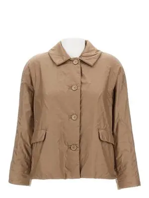 Max Mara Short Creen Jacket Brown