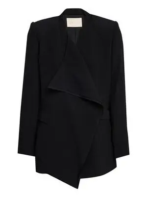 ULLA JOHNSON Elea Draped Front Jacket