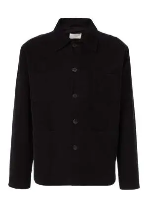 THE ROW Kian Cotton Jacket - Black
