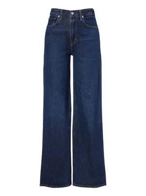 Citizens Of Humanity Paloma Mid-rise Wide-leg Jeans - Blue