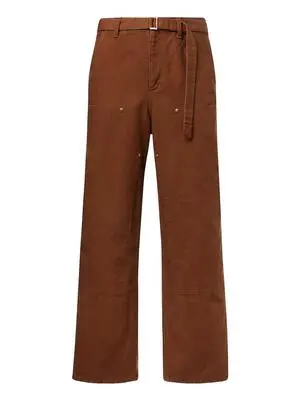 Sacai X Carhartt Wip Belted Cargo Pants - Brown