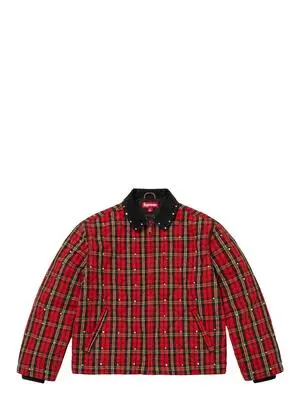 Supreme X B.b. Simon Quilted Work Jacket - Red