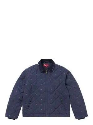 Supreme X B.b. Simon Quilted Work Jacket - Blue