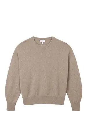 THE WHITE COMPANY Relaxed-fit Cashmere Jumper - Graphite