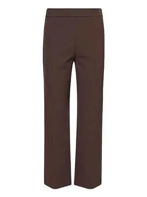 Simkhai Mackenzie Straight-leg Trousers - Chocolate