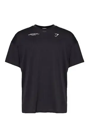 GYMSHARK Conditioning Club Oversized Jersey T-shirt Xxl - Gs Black