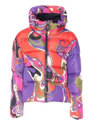 Emilio Pucci Printed Down Jacket - Multicolour