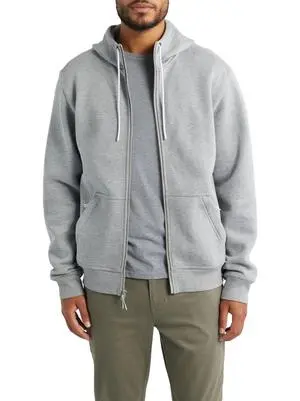 FREE FLY Northcoast Zip-up Hoodie - Heather Grey