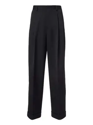 DOLCE & GABBANA Wool And Silk-Blend Gabardine Suit Pants