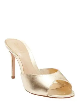 Schutz Cloe Slide Sandal - Platina