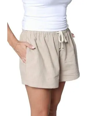 LEISURE LAB Relaxed Linen Short - Terracota