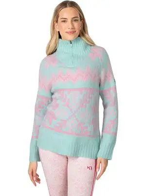Kari Traa Amelia Knit Sweater - Wave