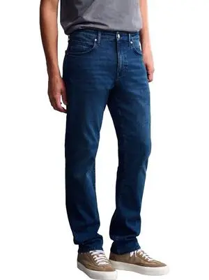 GENERAL DENIM WORKS Bridge Straight Leg Jeans - Ink Denim
