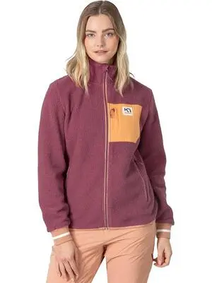 Kari Traa Rothe Midlayer Jacket Plum