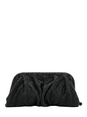 BENEDETTA BRUZZICHES Venus La Grande Crystal Mesh Clutch Bag