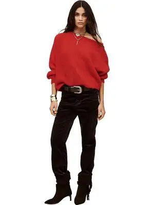 Ba&sh Suela Jumper - Red