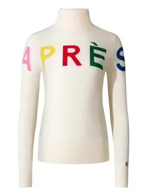 Perfect Moment Après Merino Wool Sweater - White
