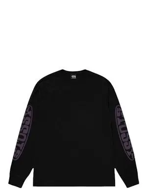 StÜssy Pill Long Sleeve Tee Shirt - Black