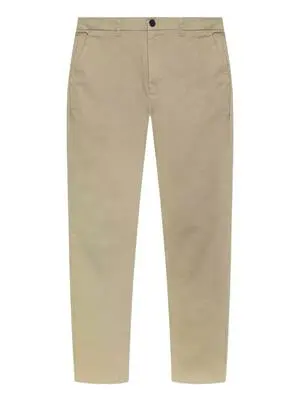 ALLSAINTS Embroidered Cotton Trousers - Neutrals