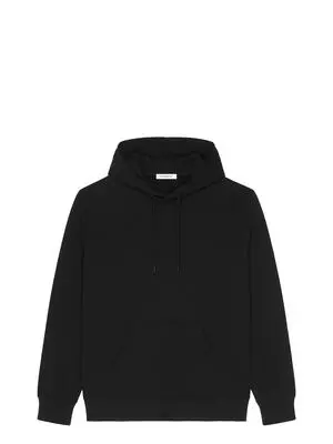 Givenchy Fleece Hoodie With Clapperboard Print - Black