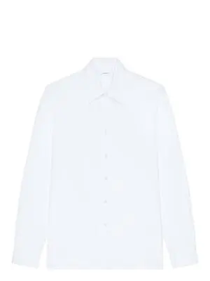 Givenchy Shirt In Poplin With Clapperboard Print - White