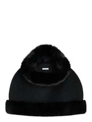 BY MALENE BIRGER Marta Wool Cape - Black