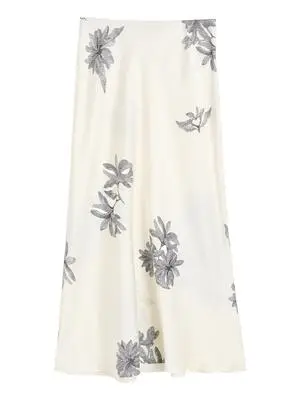 BY MALENE BIRGER Boshan Midi Skirt - Floral Print