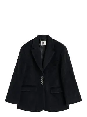 BY MALENE BIRGER Biena Single-breasted Blazer - Black