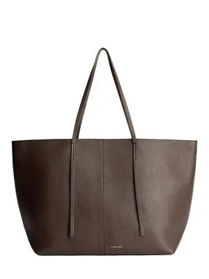 BY MALENE BIRGER Abilla Leather Tote Carafe