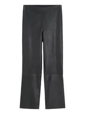 BY MALENE BIRGER Florentina Leather Trousers - Black