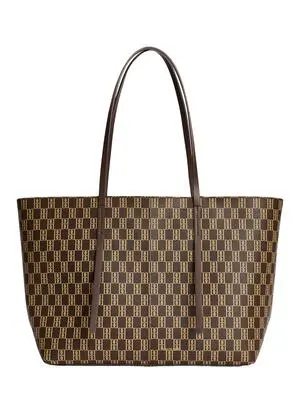 BY MALENE BIRGER Abigail Monogram Tote Bag - Shale