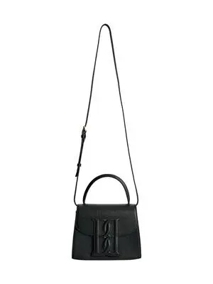 BY MALENE BIRGER Ramil Leather Shoulder Bag - Black