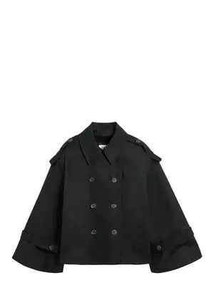 BY MALENE BIRGER Alisandra Trench Jacket - Black