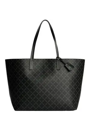 BY MALENE BIRGER Abi Printed Tote Bag - Charcoal