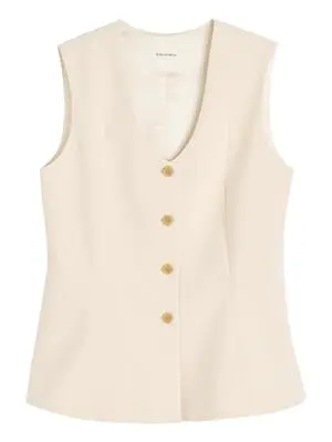 BY MALENE BIRGER Merlin Waistcoat - Pearl