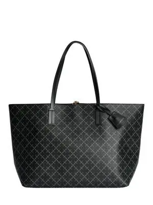 BY MALENE BIRGER Abigail Printed Tote - Charcoal