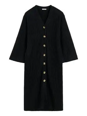 BY MALENE BIRGER Cimonello Maxi Cardigan - Black