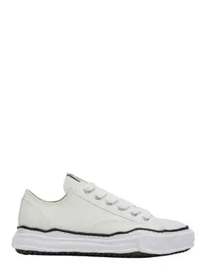 Mihara Yasuhiro Peterson Low Canvas Sneakers - White