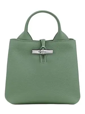 Longchamp Le Roseau Small Handbag Green