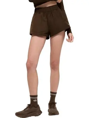 Alo Yoga High-Waist Socialite Short Espresso