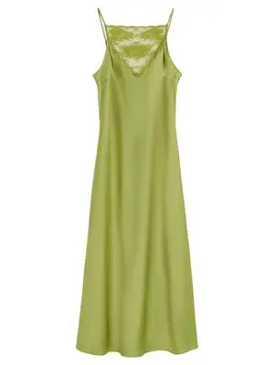 BY MALENE BIRGER Libbie Maxi Dress - Grasshopper