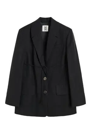 BY MALENE BIRGER Hilao Single-breasted Blazer - Black
