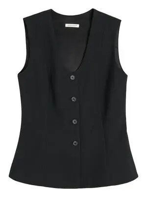 BY MALENE BIRGER Merlin Waistcoat - Black