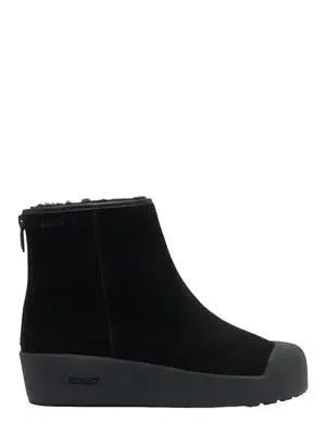 Bally Suede Ankle Boots - Black