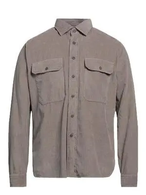 XACUS For Franz Kraler Shirt Taupe Size Cotton - Grey